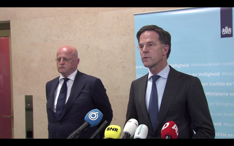 Minister-president Mark Rutte na aanslag op Peter R. de Vries: "We ...