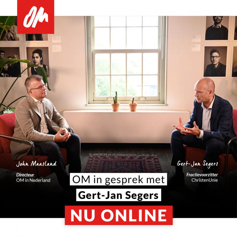 Gert-Jan Segers in gesprek over zijn passie voor het evangelie ...