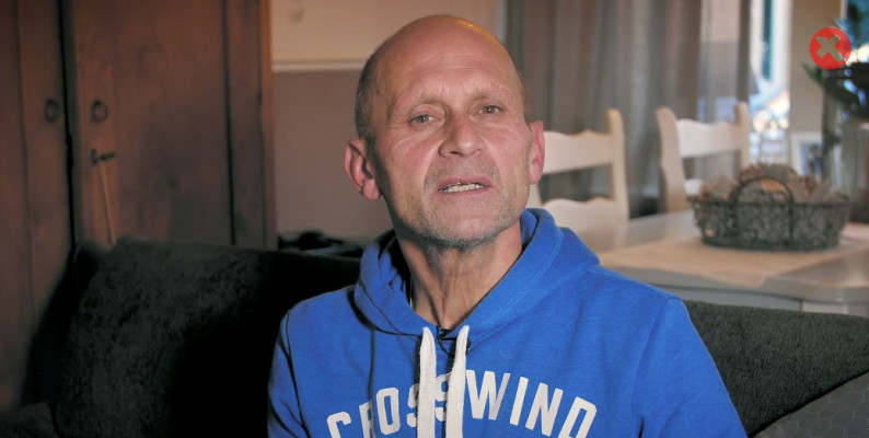 Jaap had een bijzondere ervaring bij het schilderen van een hospice ...