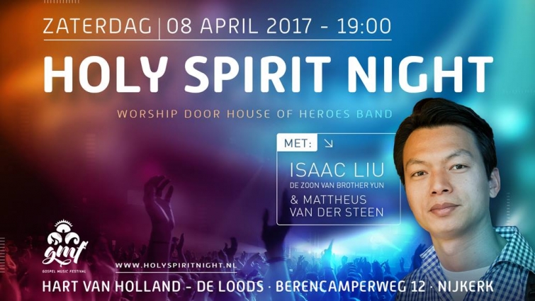 Leiders ondergrondse kerk China bezoeken GMF Holy Spirit Night ...